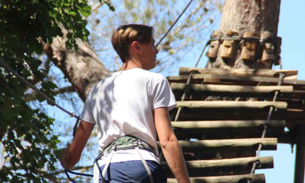 Tree Climbing Vaucluse | Passerelles des Cimes in Lagnes | Accrobranche ...